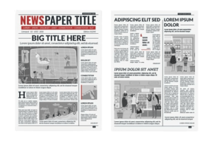 Creative Newspaper Layout Design Services | Graphic Aid